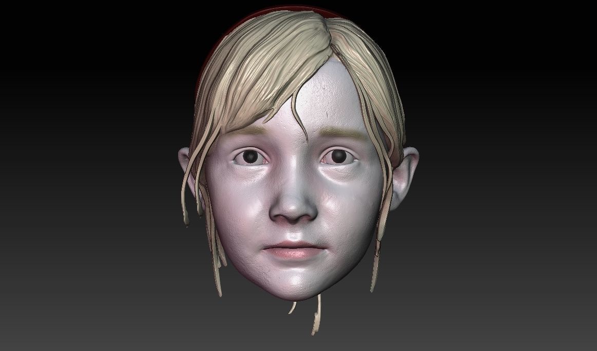 STL file ONE6 Scale Head Sherry Birkin - RE2 remake・Design to download ...