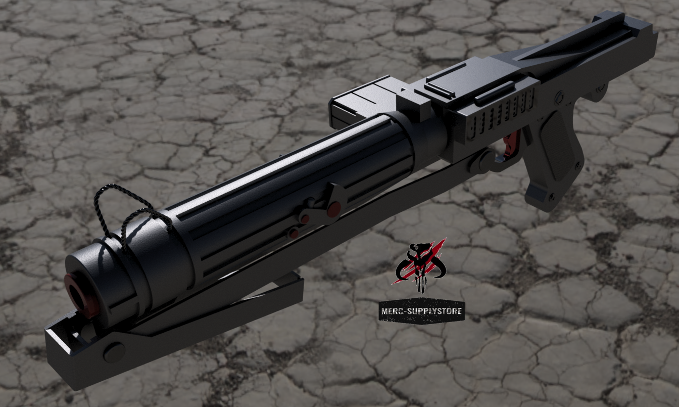 3D file Star Wars Inspired DC-15s Blaster 3D Files Film・Design to ...