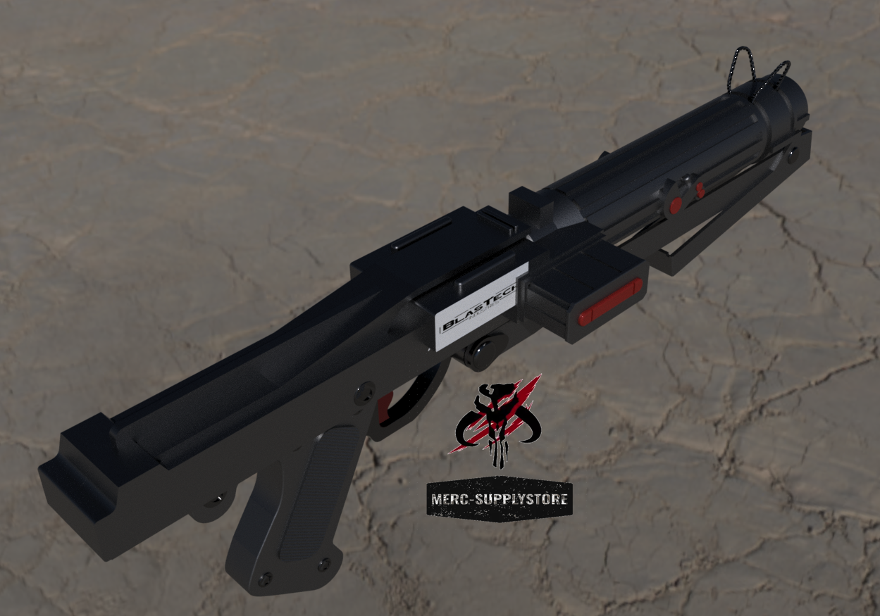 3D file Star Wars Inspired DC-15s Blaster 3D Files Film・Design to ...