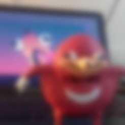 Download free 3D printer templates DA WAE (Ugandan knuckles) ・ Cults