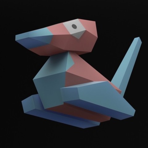 Download free 3D printing models Porygon ・ Cults