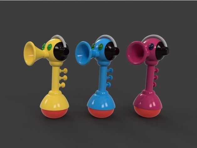 Free STL file MMBN - Trumpy Virus・3D printing model to download・Cults