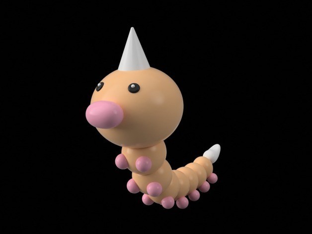 Free STL file Weedle・3D printing design to download・Cults