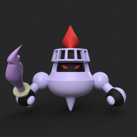 Download free 3D model MMBN - Swordy Virus ・ Cults