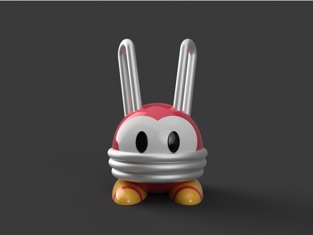 Free STL file MMBN - Bunny Virus・3D print model to download・Cults