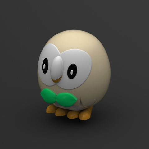 Download free 3D printer designs Rowlet ・ Cults