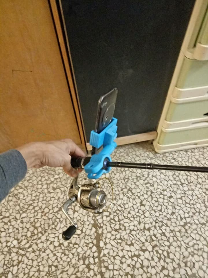 Free 3D file fishing rod魚竿Phone手機架photography・3D printable design to ...