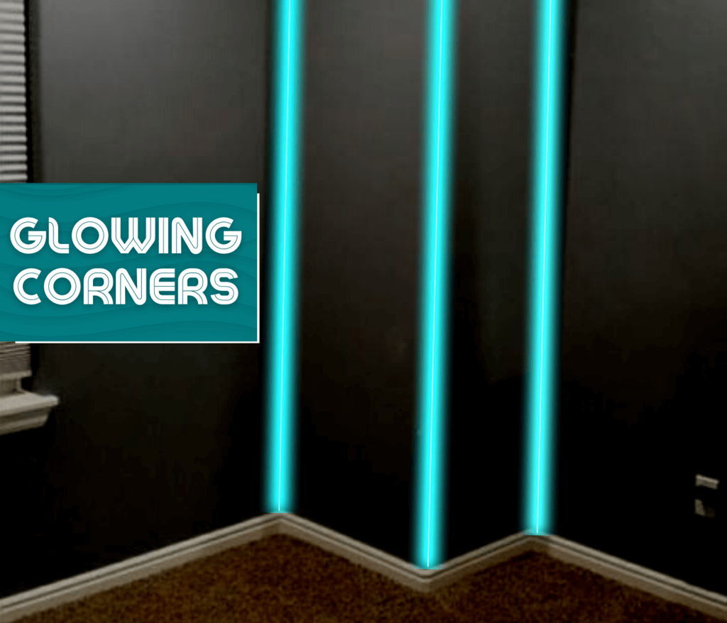 Free STL file Room - Wall Art - Glow Corners 🎨・3D printer model to ...