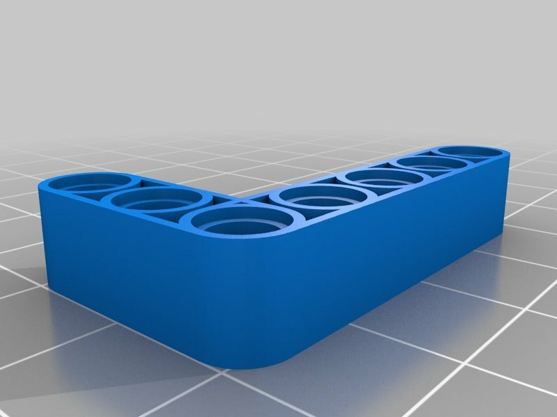 Free STL file Lego Technic: Perpendicular Beam Connector Customizable 🏗 ...