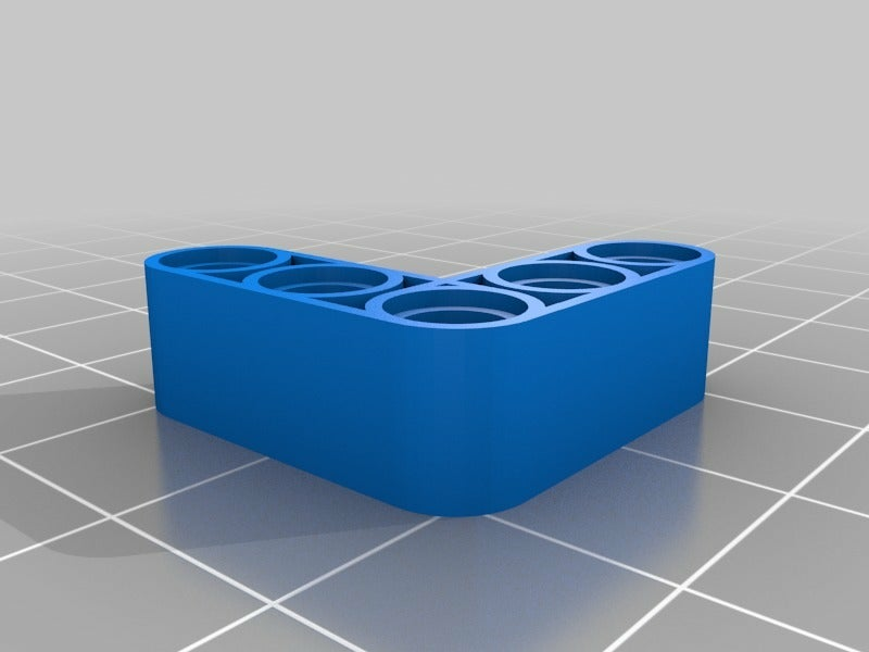 Free STL file Lego Technic: Perpendicular Beam Connector Customizable 🏗 ...