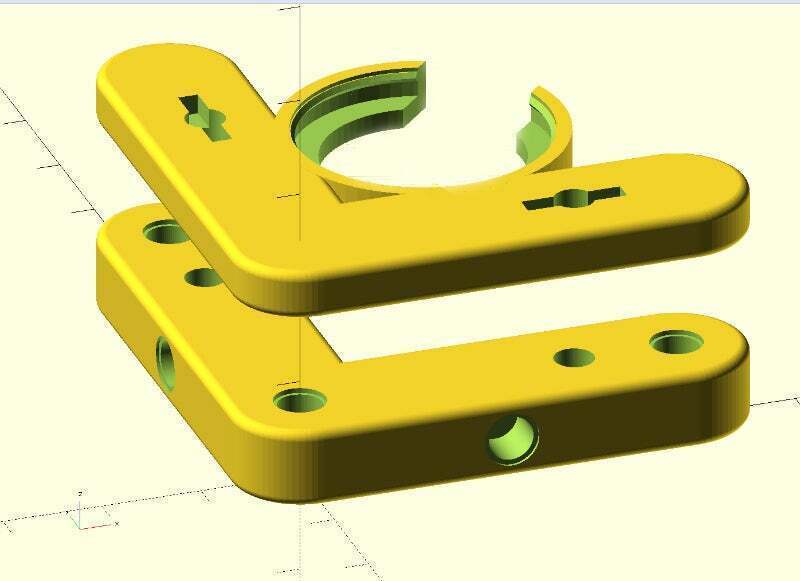 Free STL file Kinematic Mirror Mount for Optics・3D printing template to ...