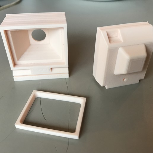 Download free 3D printing files Mini Commodore 64 1702 monitor with LED ...