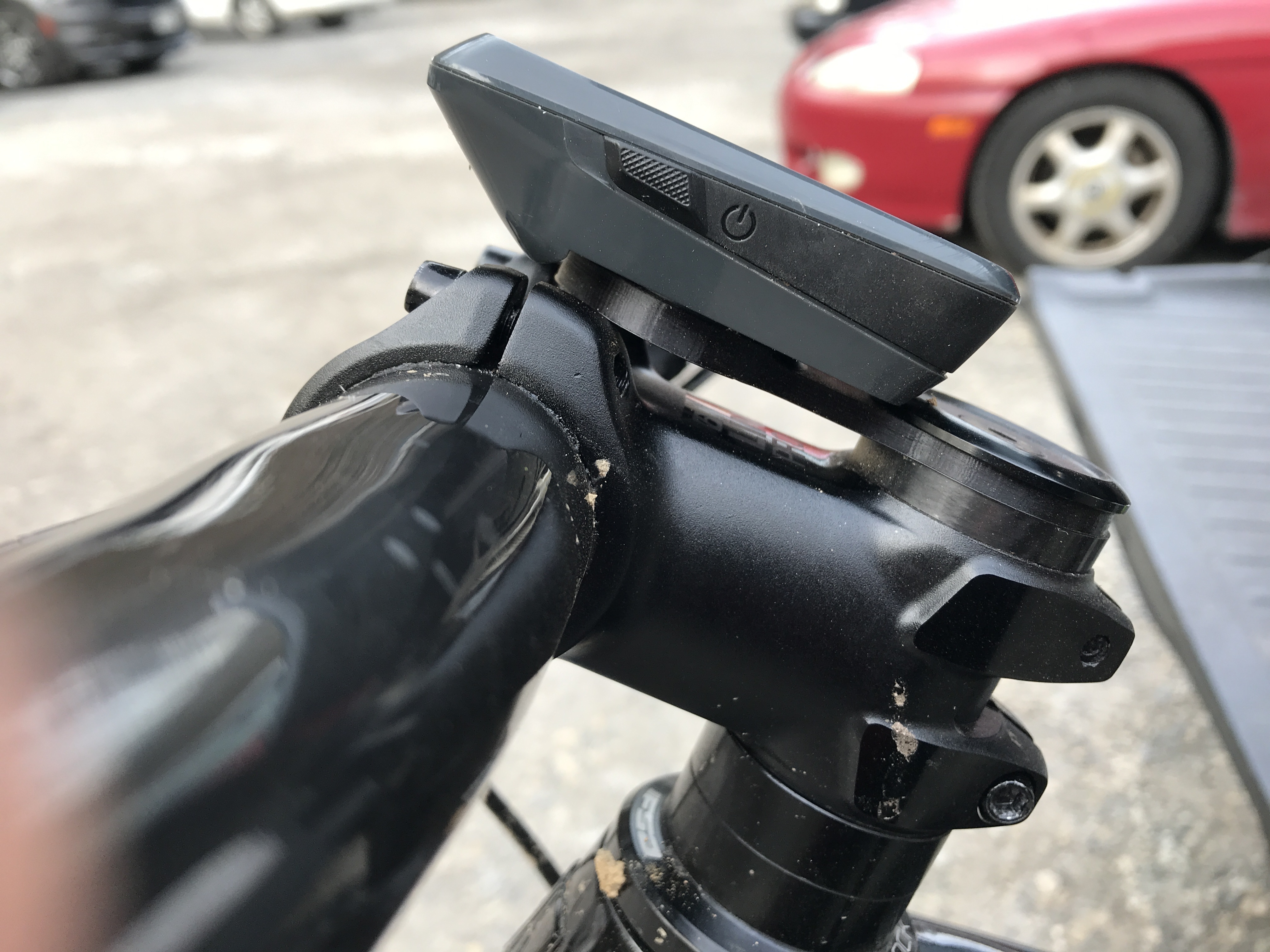 Free STL file Steerer tube mount for Wahoo Elemnt Bolt・3D printer ...