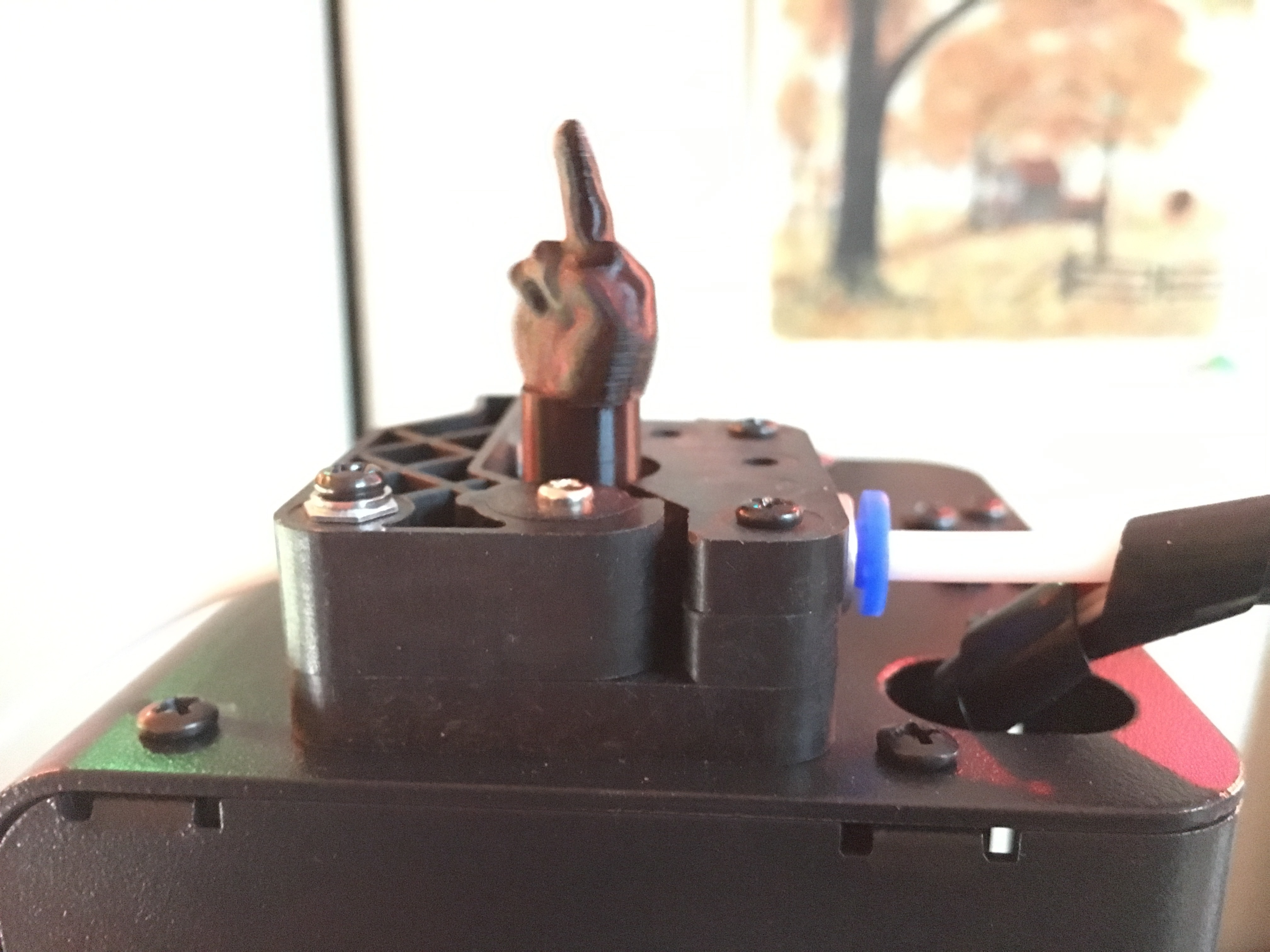 Free STL file Rude extruder spinner for Monoprice Mini・3D printable ...