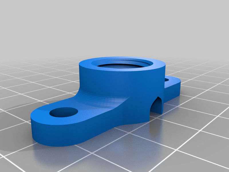 Free STL file M5 flange for 1/4" NPT mount・3D printable model to ...