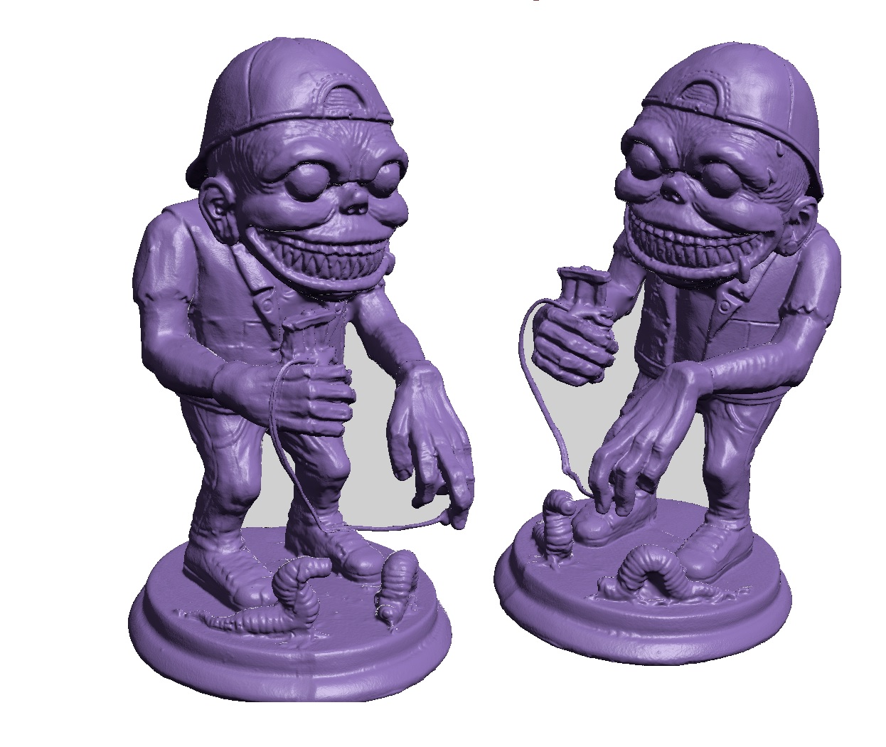 STL file monster 3・3D printable design to download・Cults
