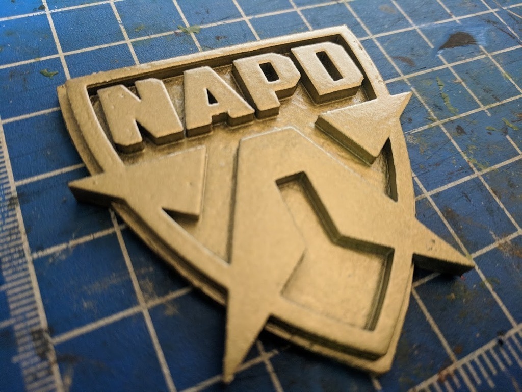 Free 3D file NAPD Badge (Android Universe)・3D printing idea to download ...