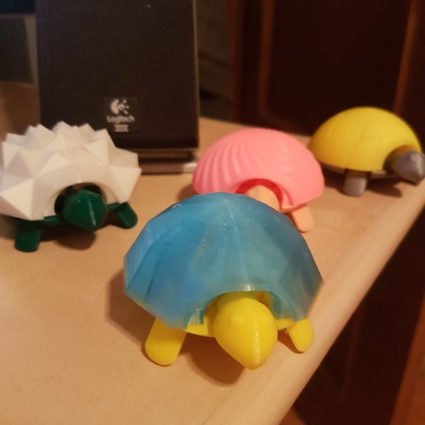 3D printing Squishy Turtle • made with Prusa i3 Mk2 ・ Cults