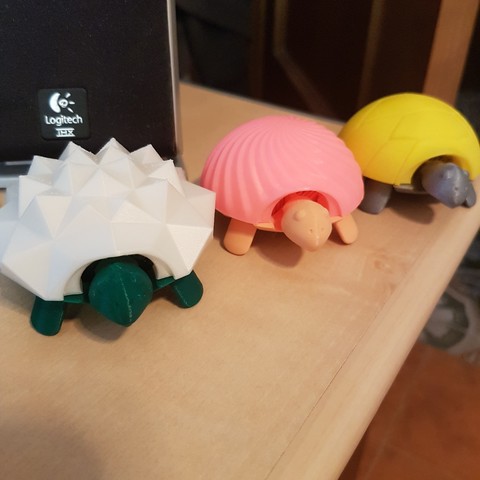 3D printing Squishy Turtle • made with Prusa i3 Mk2 ・ Cults