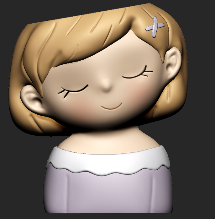 Archivo STL Cute girls and boys planters 3 of 4 for 3d printing・Modelo ...