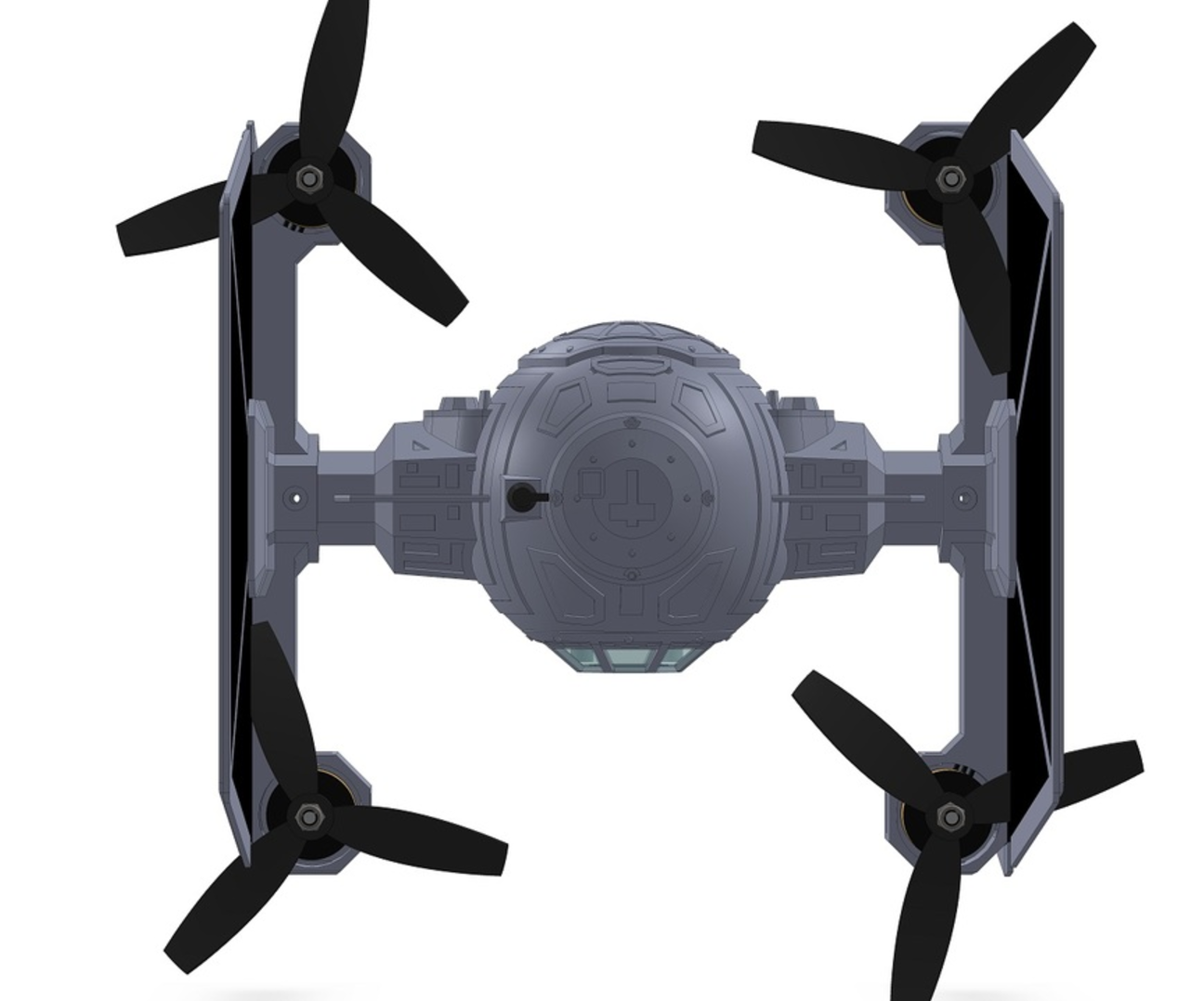 Download free STL file StarWars TieFighter Gen2 • 3D printing model ・ Cults