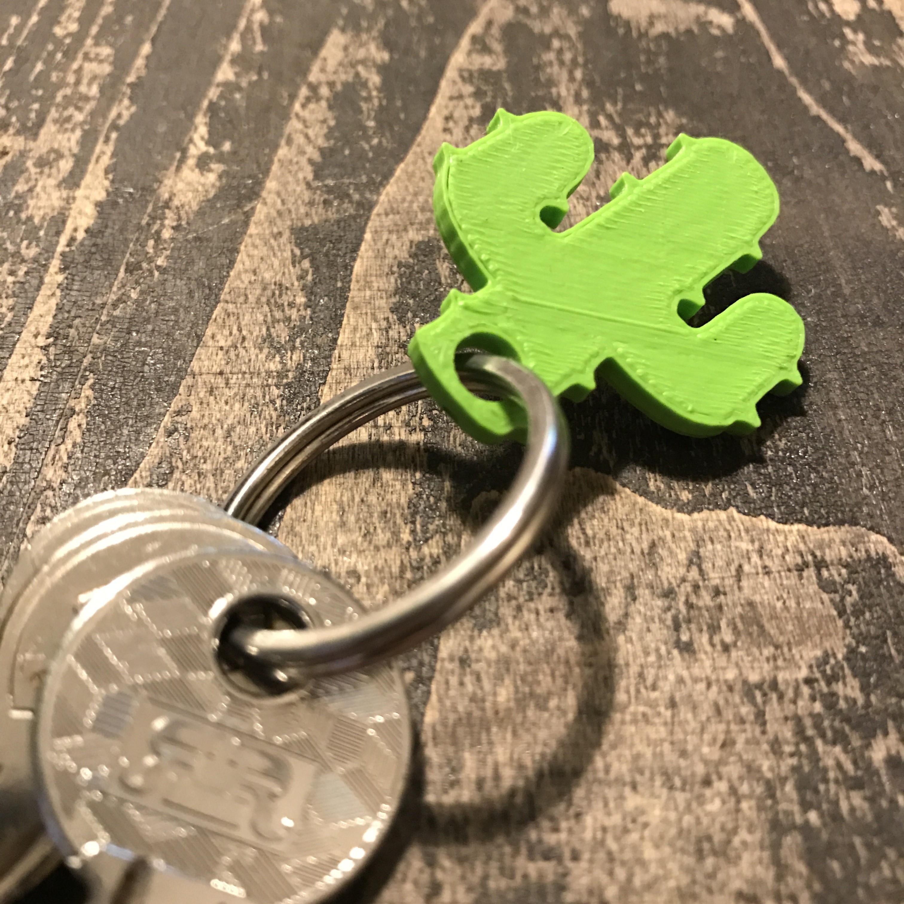 Free STL file Cactus keychain or pendant・3D print design to download・Cults
