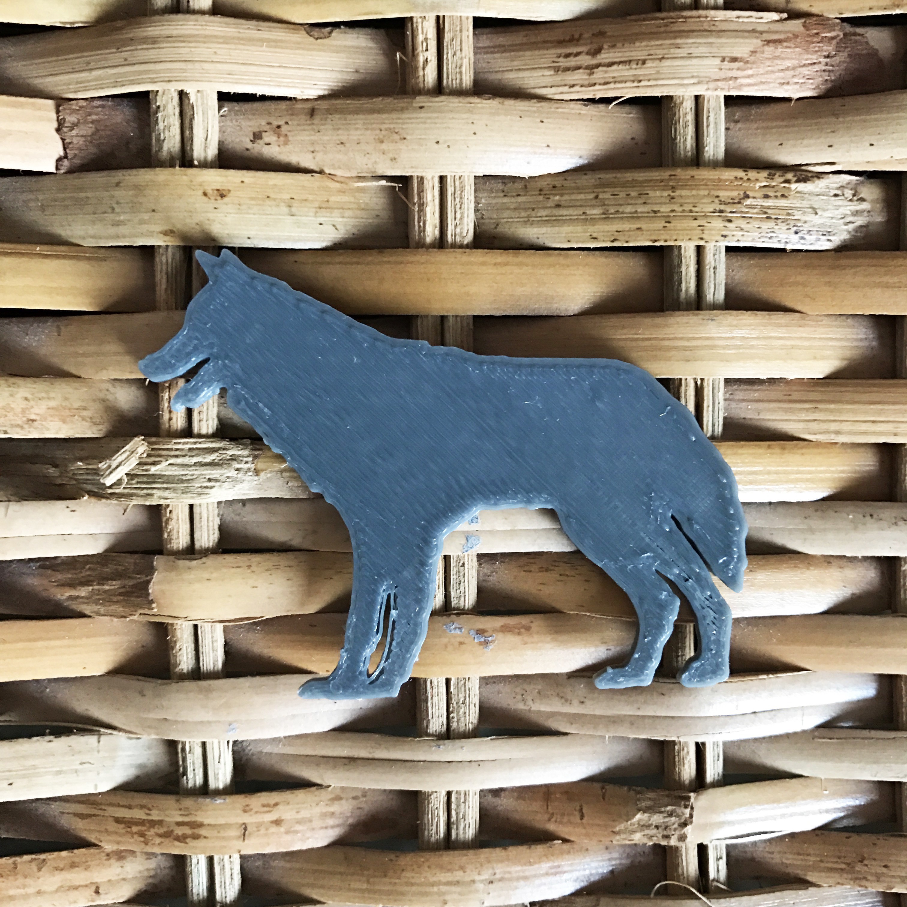 Free STL file Wolf・3D printer design to download・Cults