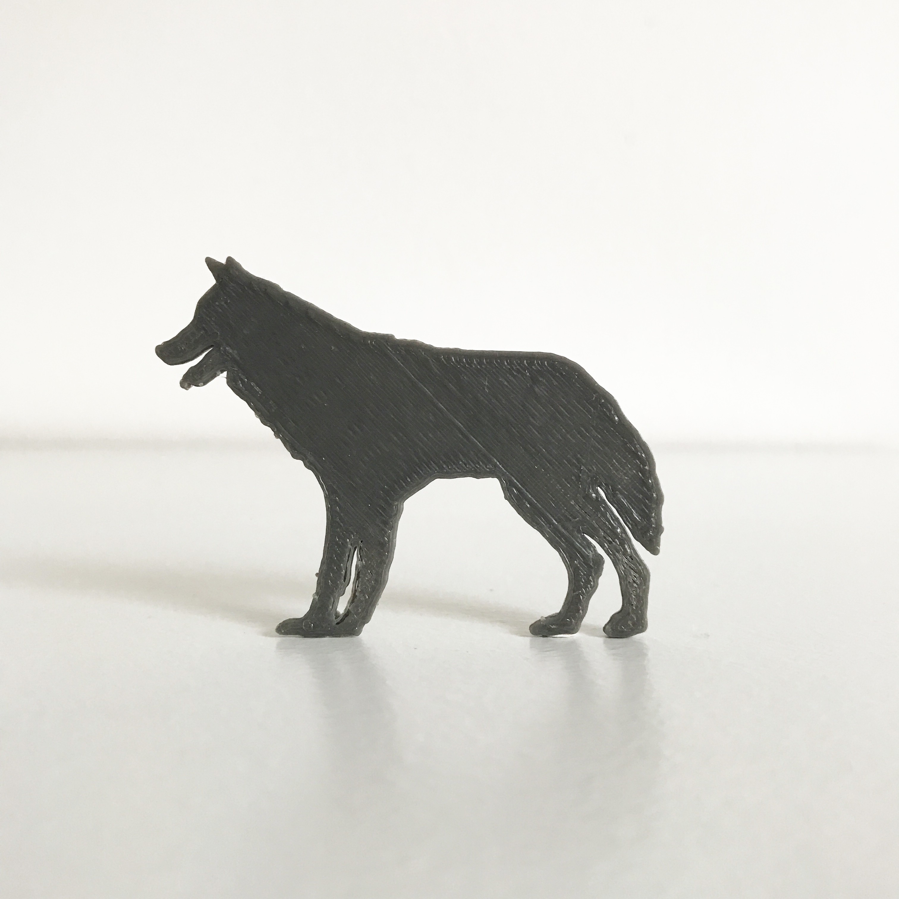 Free STL file Wolf・3D printer design to download・Cults