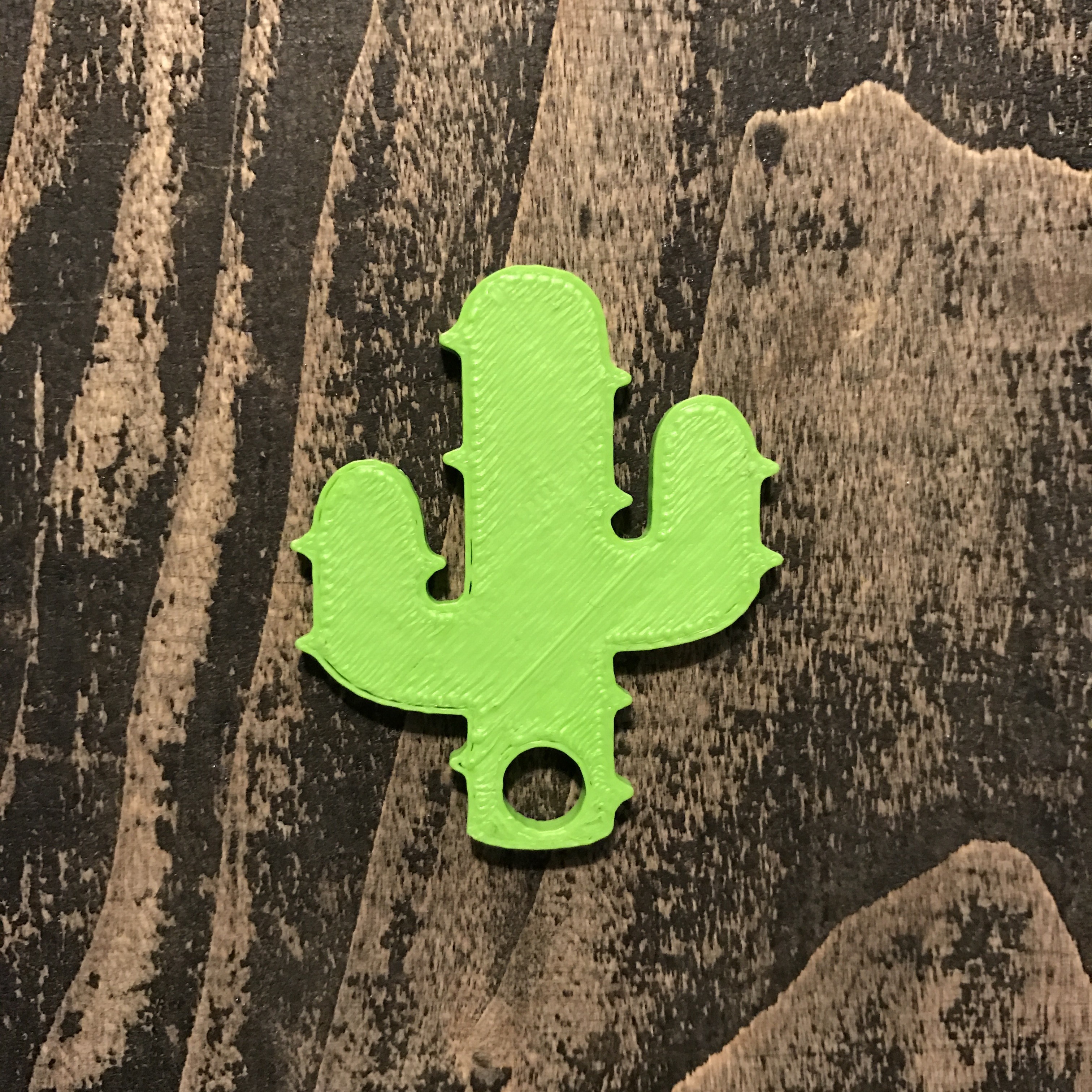 Free STL file Cactus keychain or pendant・3D print design to download・Cults
