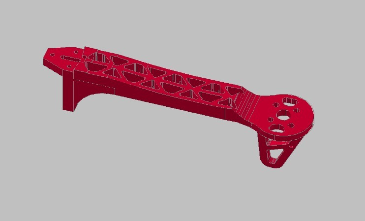 Free 3D file F330 quadcopter arm 💪・3D printing template to download・Cults