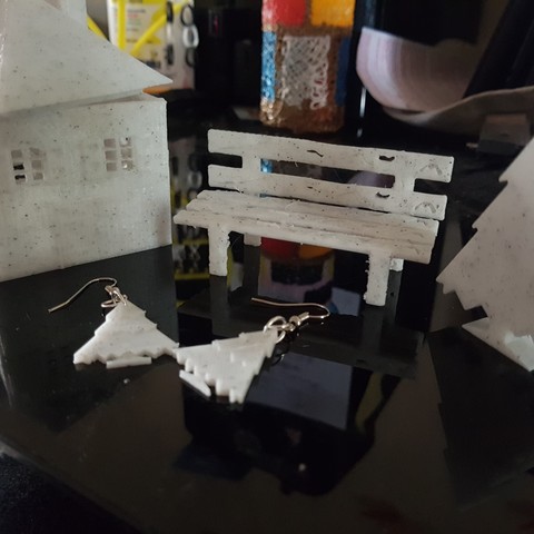 Download 3D printing files bench ・ Cults