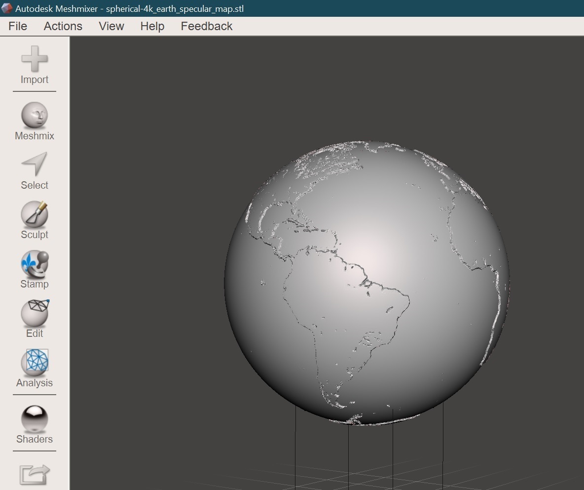 Archivo STL TOPOGRAPHIC EARTH MAP 4K RESOLUTION・Idea de impresión 3D ...