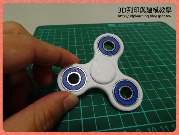 Free STL file Fidget spinner・3D printable model to download・Cults
