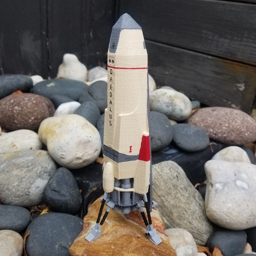 Download STL file Mars rocket • 3D printable model ・ Cults