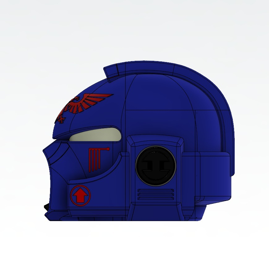 Free 3D file Space Marine Helmet - Wearable 🛰・3D printable design to ...