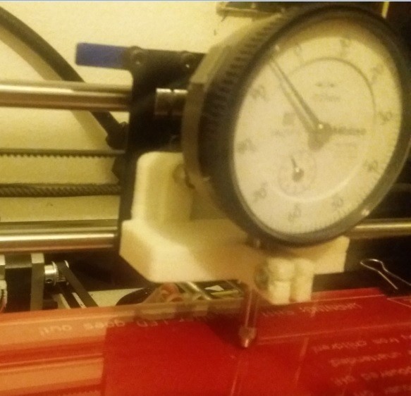 Free STL file GEEETech I3 Pro B / C comparator support for flatness ...