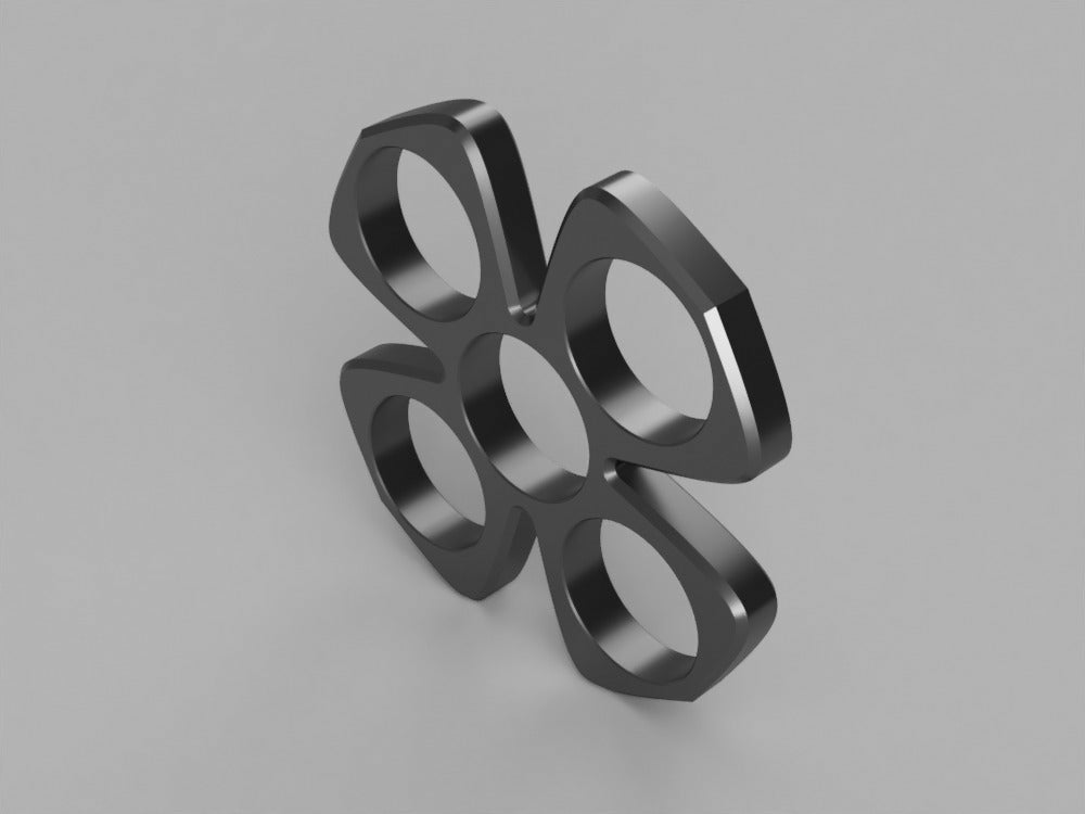 Free STL file Conic Curve Fidget Spinner・Model to download and 3D print ...