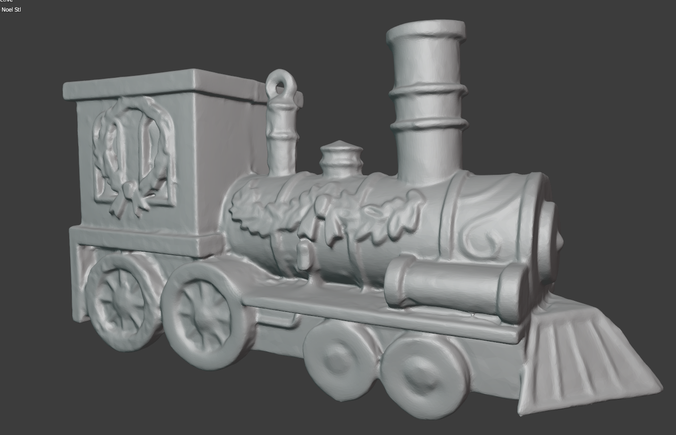 Free STL file Christmas train 🎄・3D print design to download・Cults