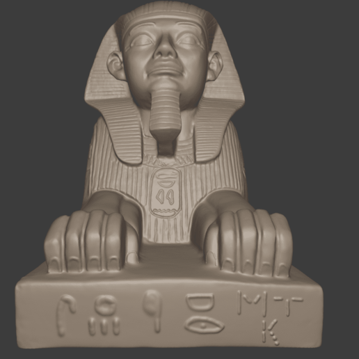 Download STL file Sphinx • Template to 3D print ・ Cults