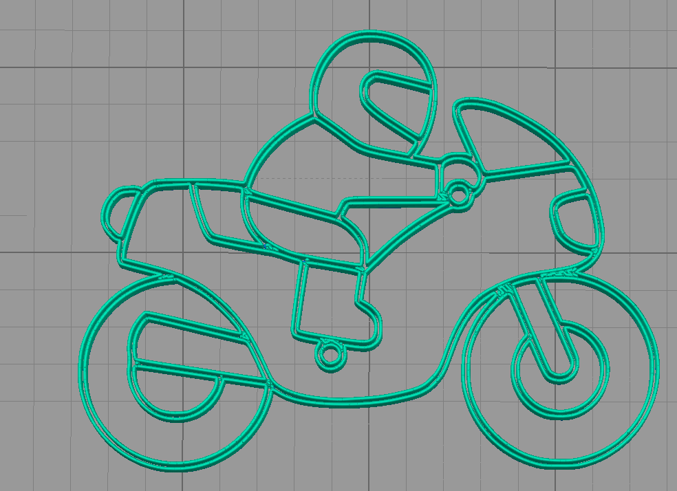 Free STL file Moto keychain・3D printer model to download・Cults