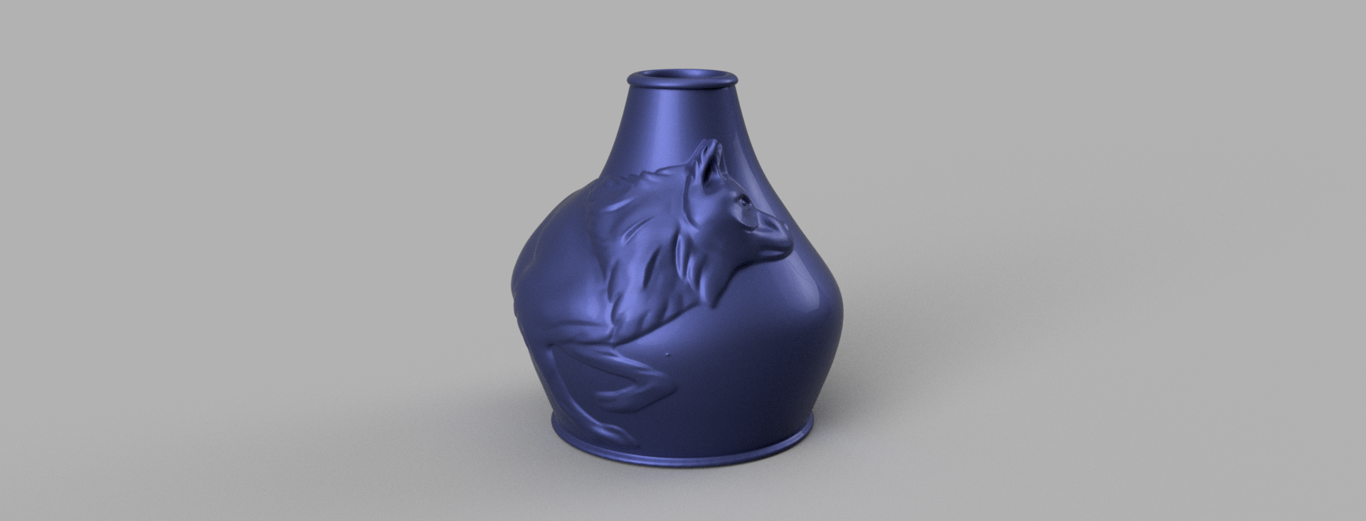 STL file Wolf vase X2 🐺・Design to download and 3D print・Cults