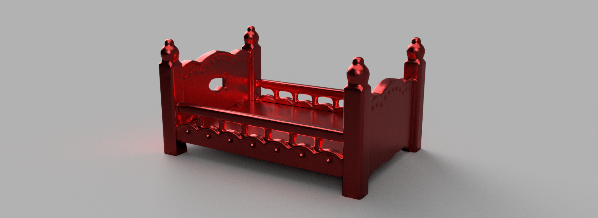Free STL file bed・3D printable design to download・Cults