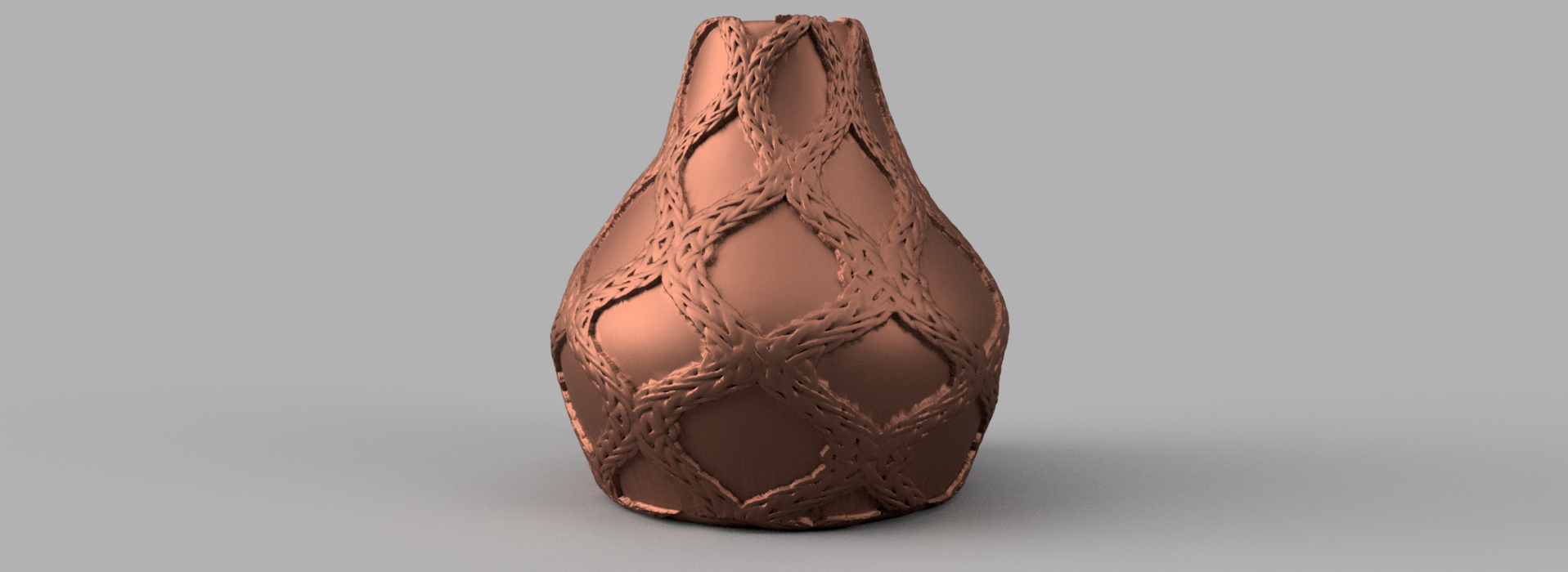 STL file Knotted rope vase・3D print design to download・Cults