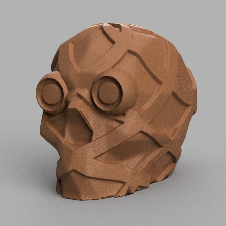 Free STL file Skull X2・3D printing model to download・Cults