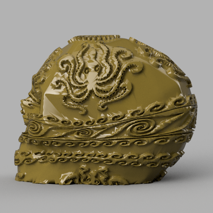 STL file Ancient Skull X2・3D printer model to download・Cults