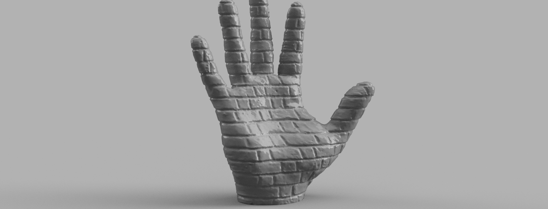 STL file Hand stone・3D printing template to download・Cults