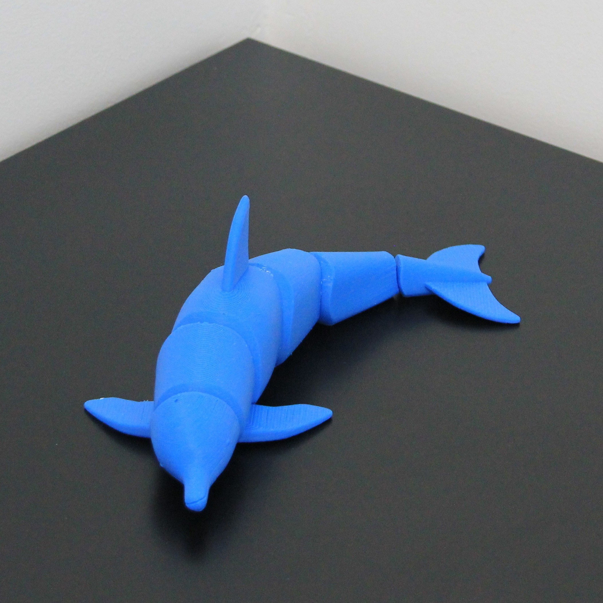 STL file Articulated dolphin without support・3D printing idea to ...
