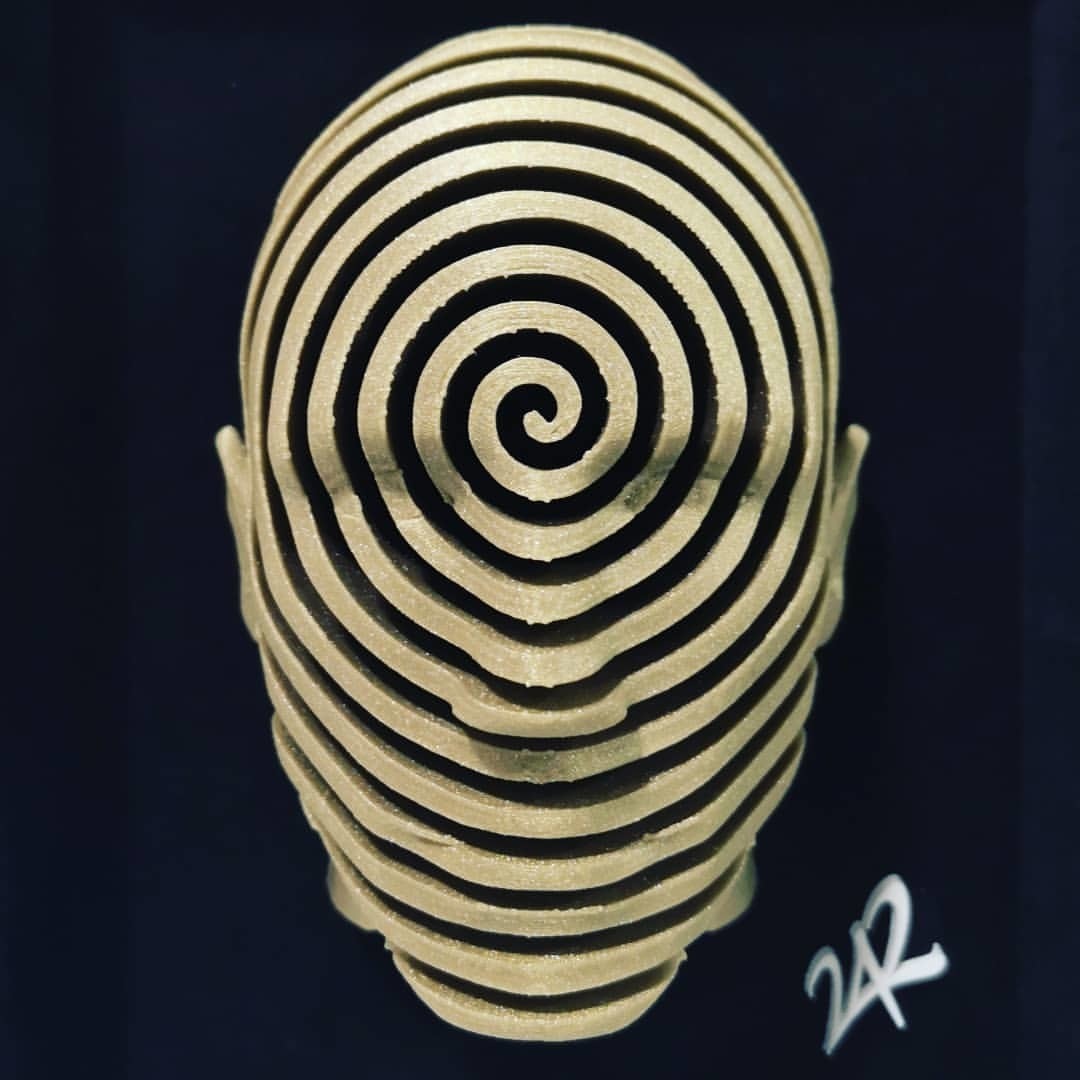 STL file Spiral Face・3D printing design to download・Cults