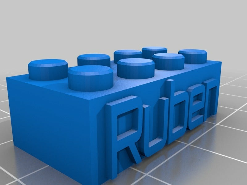 Free STL file Lego Ruben・3D printer model to download・Cults