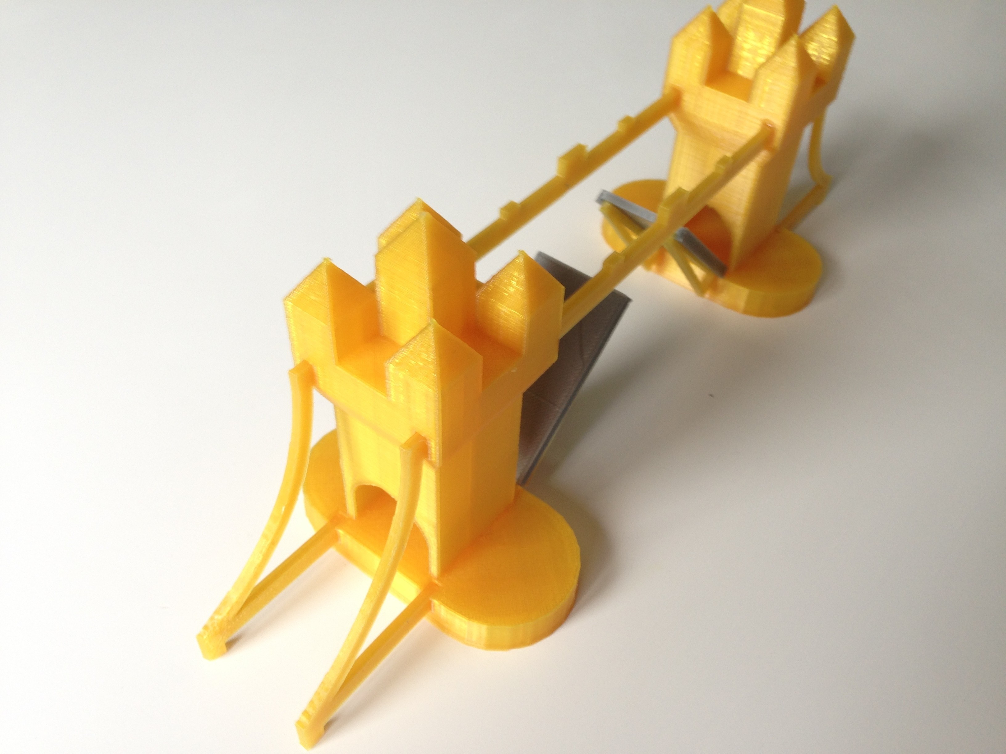 Free STL file Tower Bridge Tower Bridge・Object to download and to 3D ...